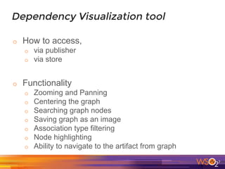 Dependency Visualization with WSO2 Governance Registry 5.2 | PDF | Graphics Software | Computer ...
