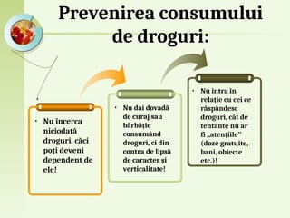 dependenta_de_droguri.ppt Tipuri de droguri | PPT