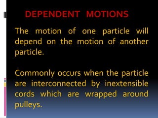 Dependent motions | PPT