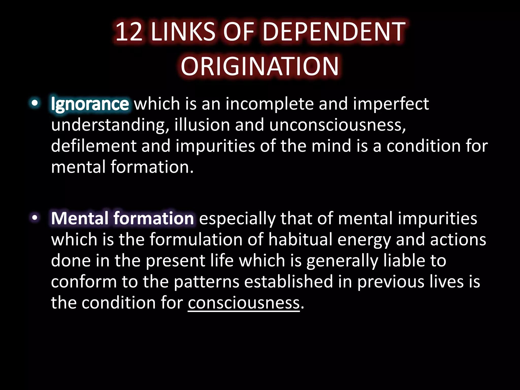 Dependent origination | PPTX