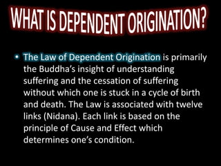 Dependent origination | PPTX