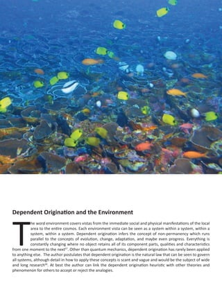 Dependent origination as a natural governing law | PDF