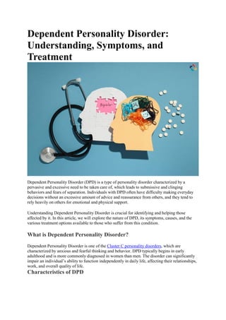 Dependent Personality Disorder: Meaning, Symptoms, and Treatment | The ...