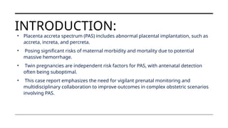 depicted a dichorionic-diamniotic twin pregnancy with demice of one ...