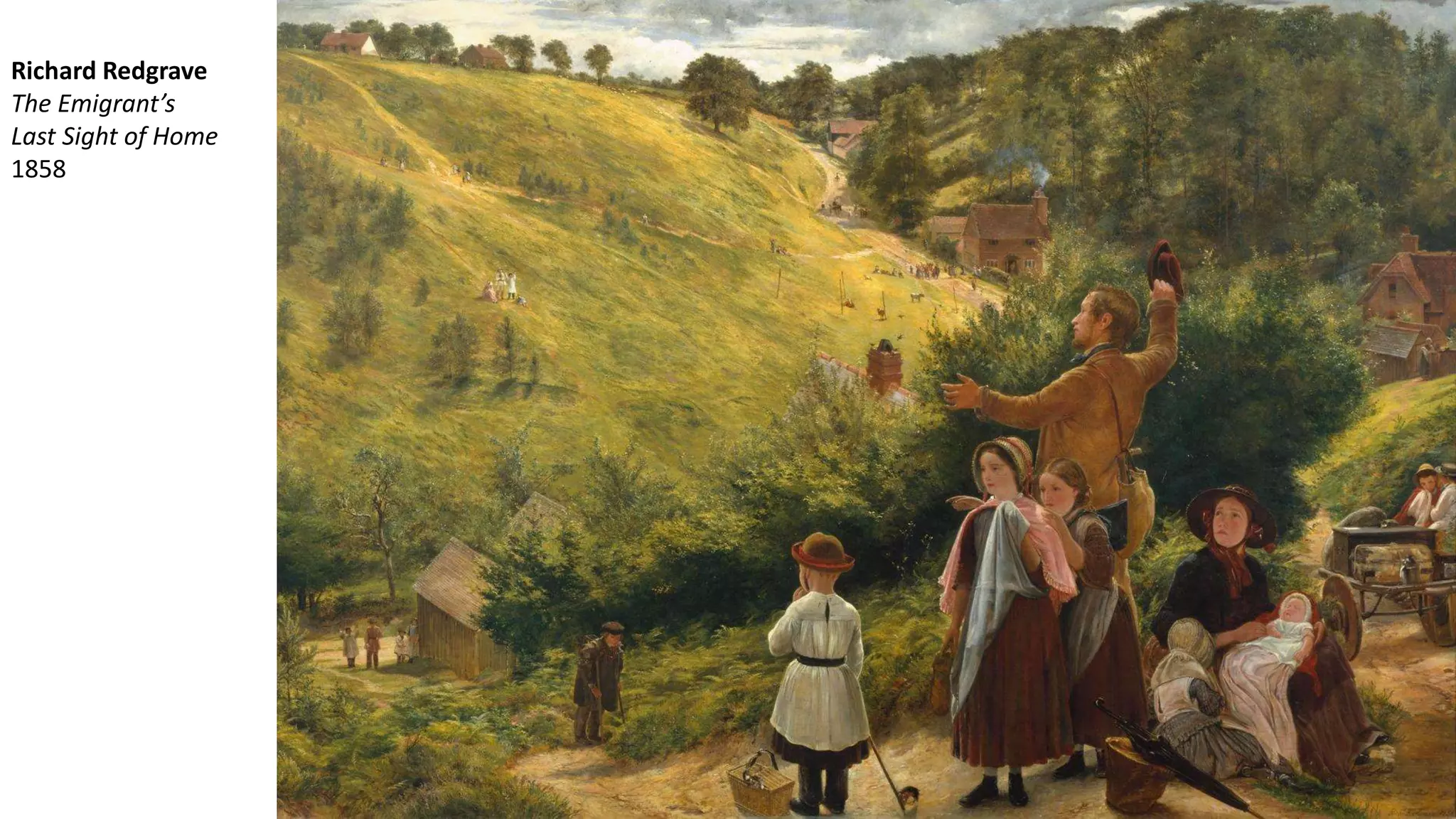 Depicting migration in art - A selection of paintings | PPT