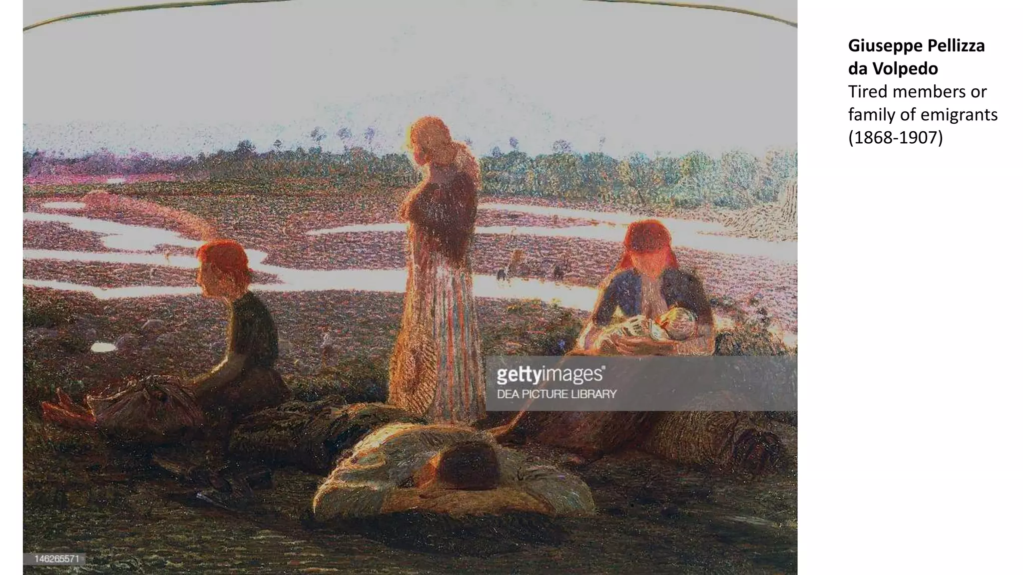 Depicting migration in art - A selection of paintings | PPTX