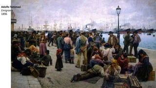 Depicting migration in art - A selection of paintings | PPTX