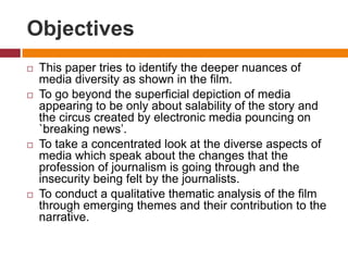 Depiction of media diversity | PPTX
