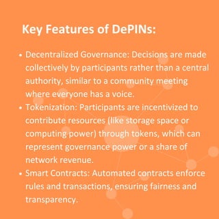 Decentralized Physical Infrastructure Networks (DePINs) are ...