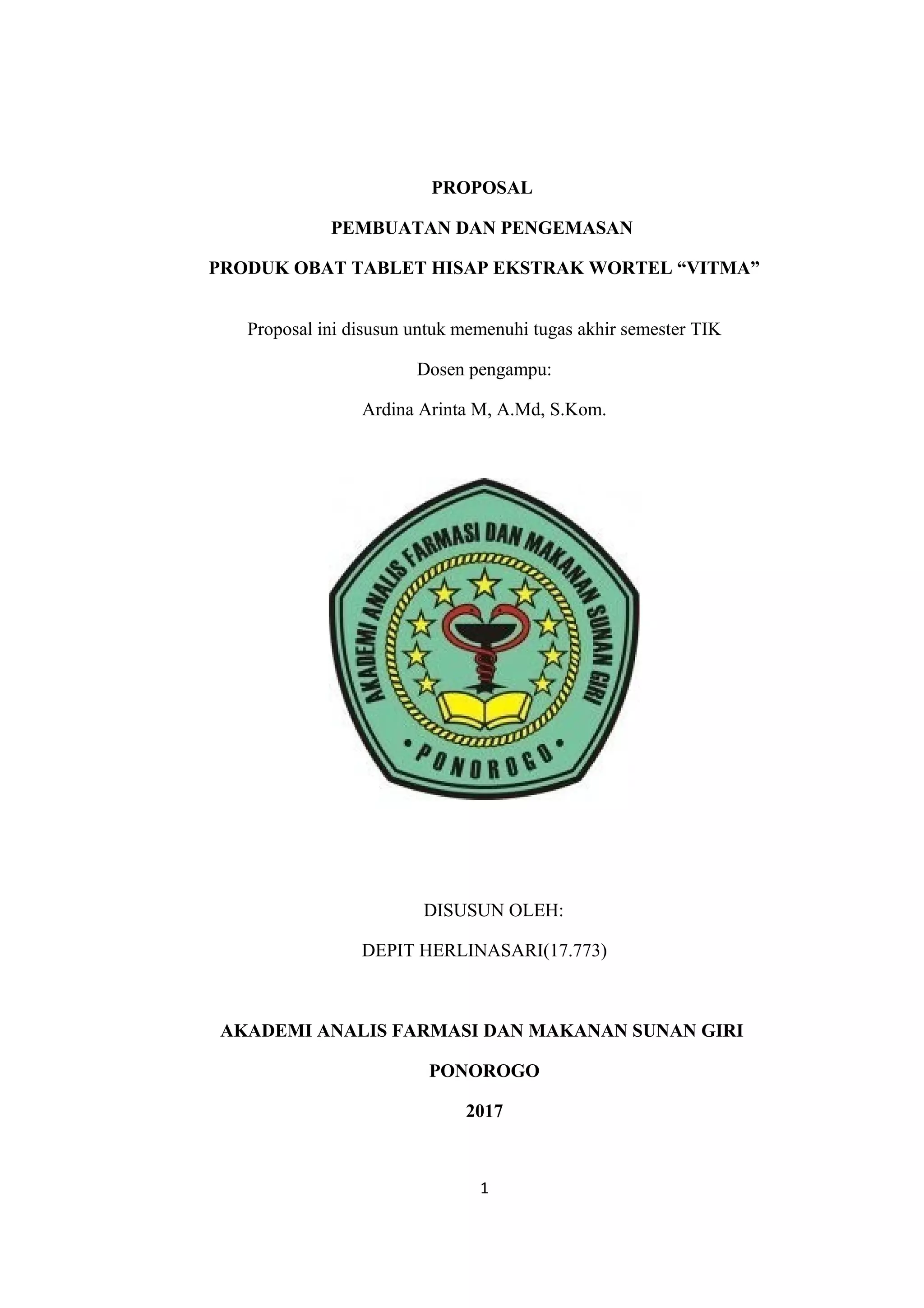 VITMA TABLET HISAP | PDF