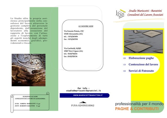 STUDIO MARISCOTTI BARATTINI | PDF