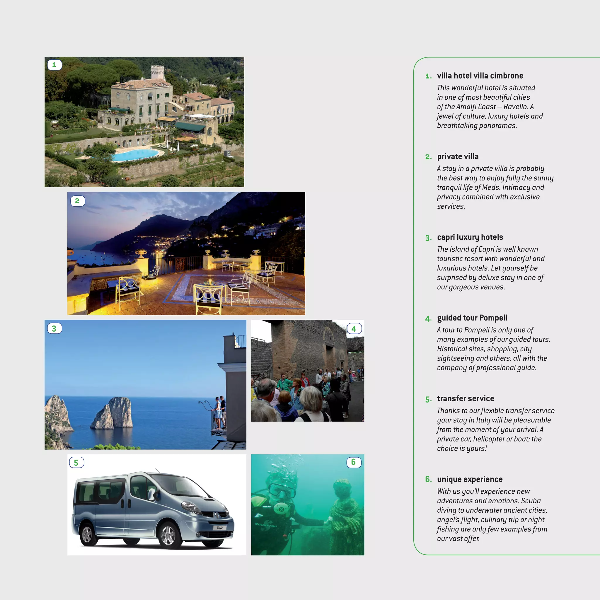 Diapo dmc travel - our proposals - | PDF