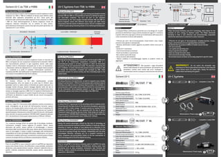 ULTRARAYS - Sistemi UV-C da 75W. a 440W. (ITA) | PDF