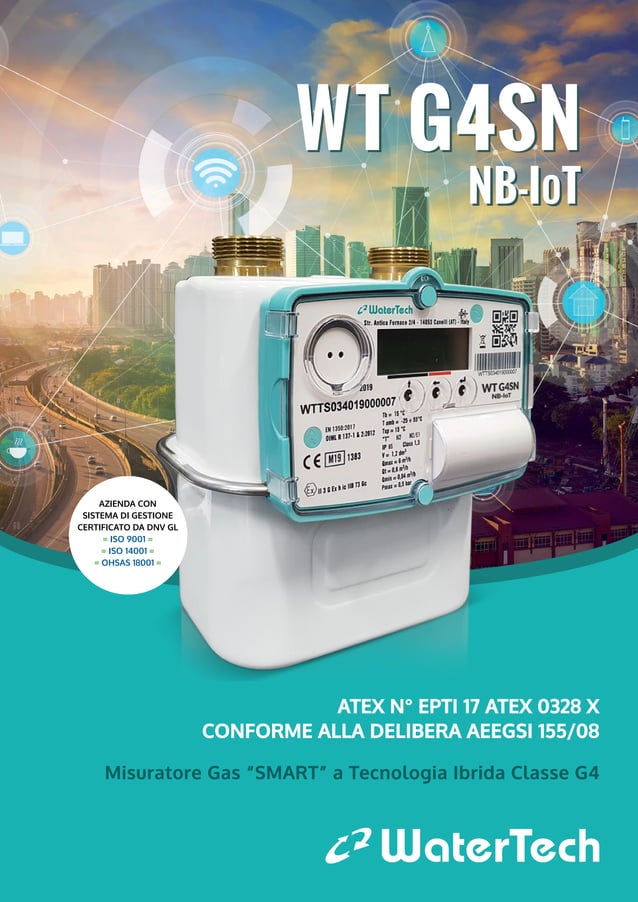 WaterTech - WTG4SN NB-IoT | PDF