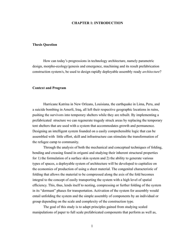 Deployable Architecture Pdf