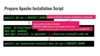 Deploy a compute instance with a remote startup script | PPTX