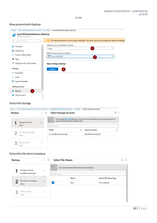 Azure File Share and File Sync guide (Beginners Edition) | DOCX