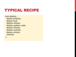 Deployer - Deployment tool for PHP | PPT