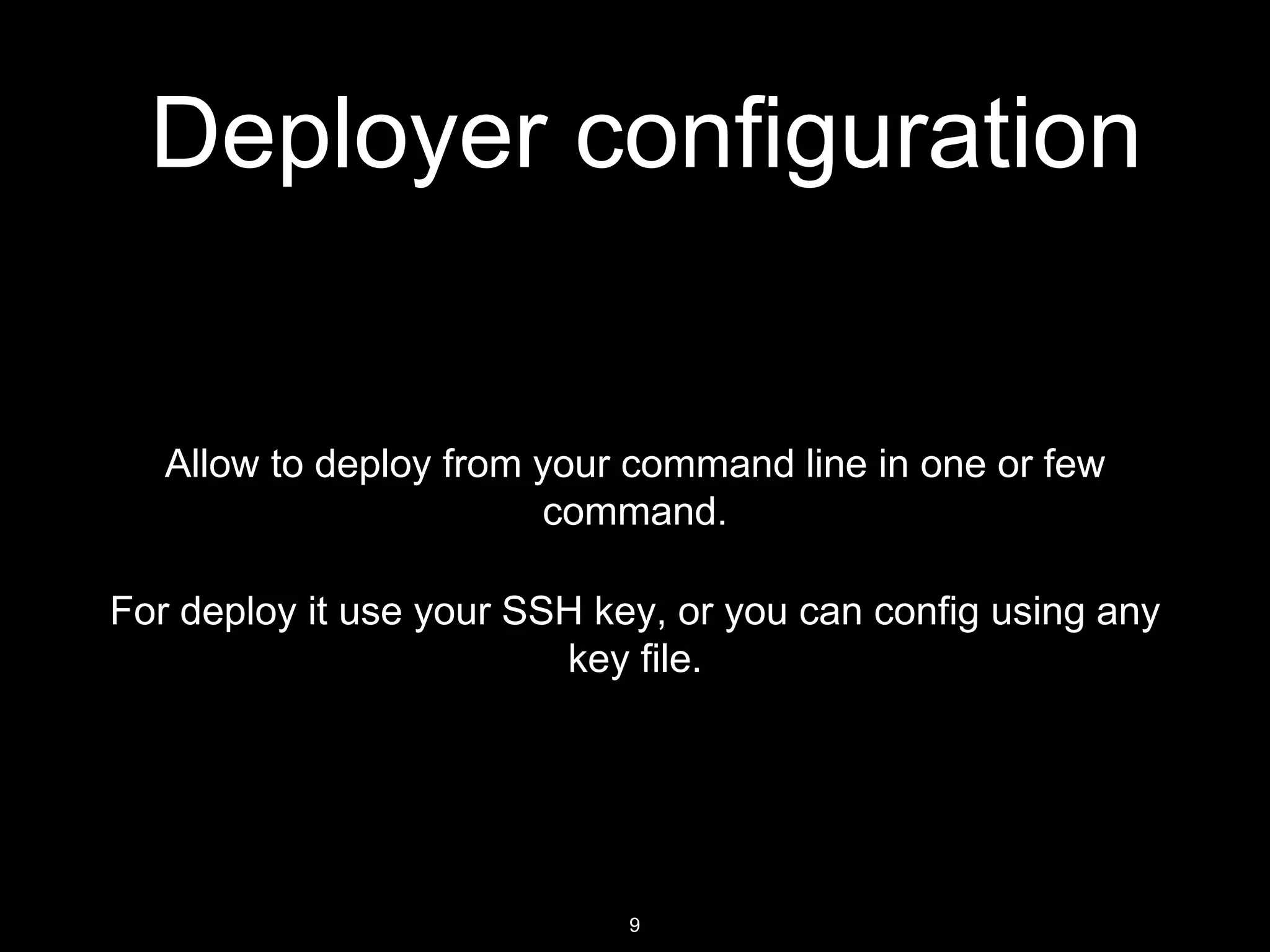 Deployer in Pipelines | PPT