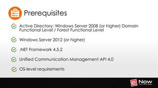 Deploy exchange 2016 on prem hybrid final | PPTX