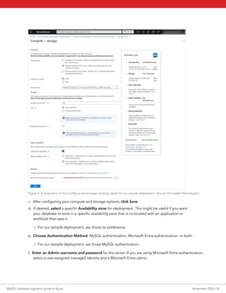 MySQL database migration guide to Azure | PDF