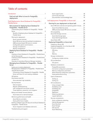 PostgreSQL database migration guide to Azure | PDF