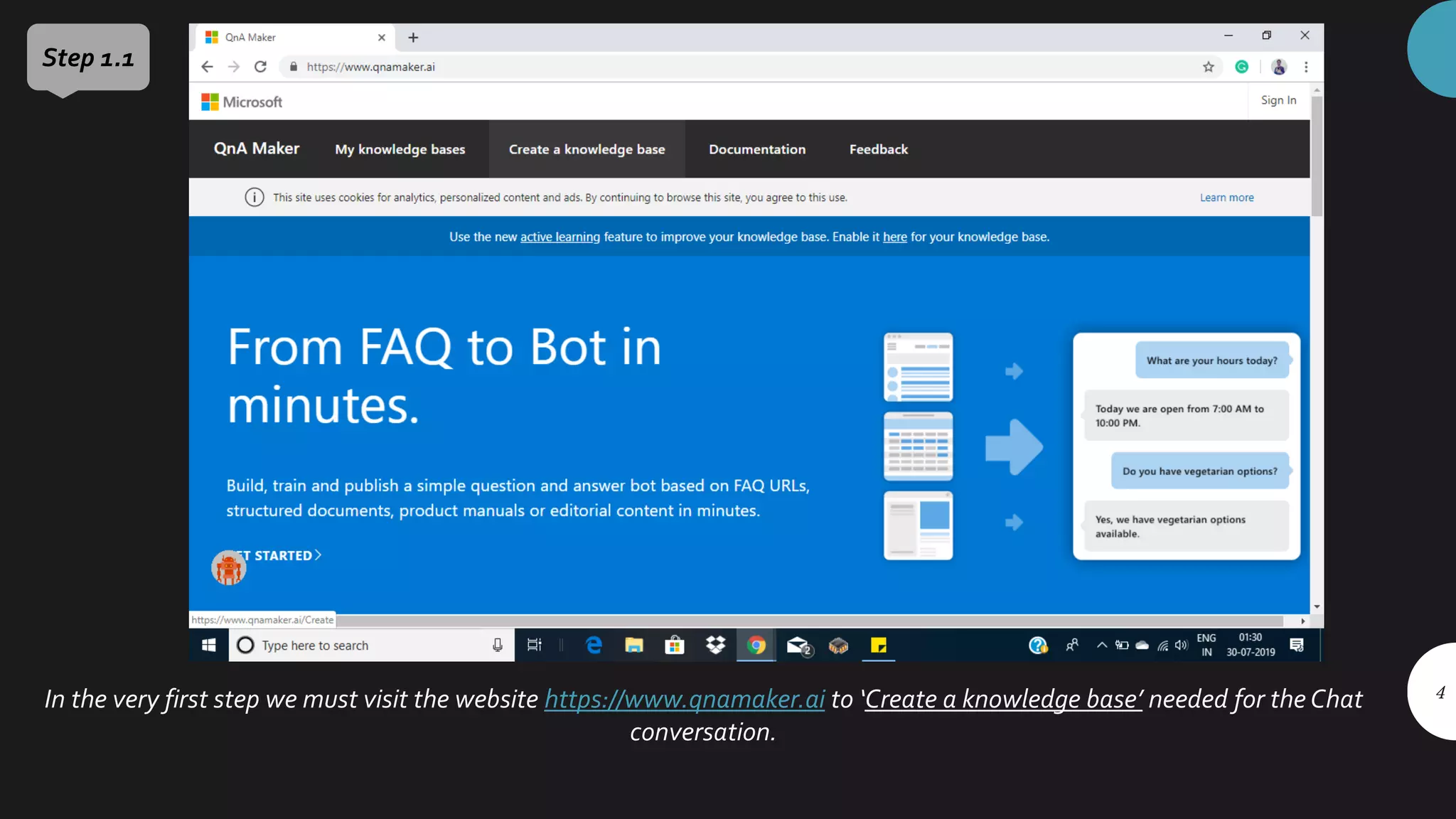 Deploying a ChatBot Service using Microsoft Azure | PPT Deploying a ChatBot Service using Microsoft Azure | PPT