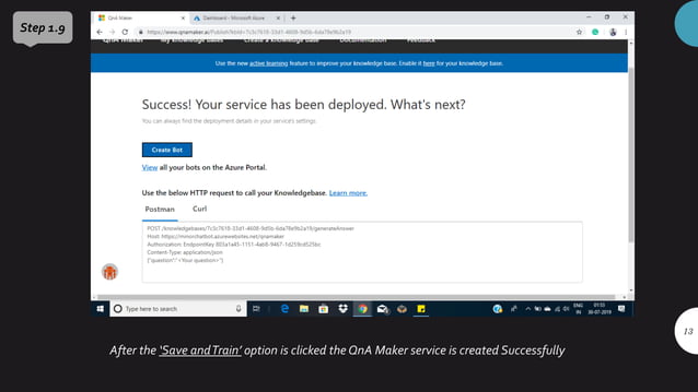 Deploying a ChatBot Service using Microsoft Azure | PDF