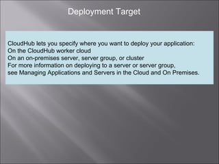 Deploying a cloud hub application | PPT