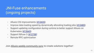 Deploying Alluxio in the Cloud for Machine Learning | PPT