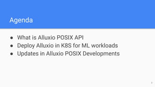 Deploying Alluxio in the Cloud for Machine Learning | PPT