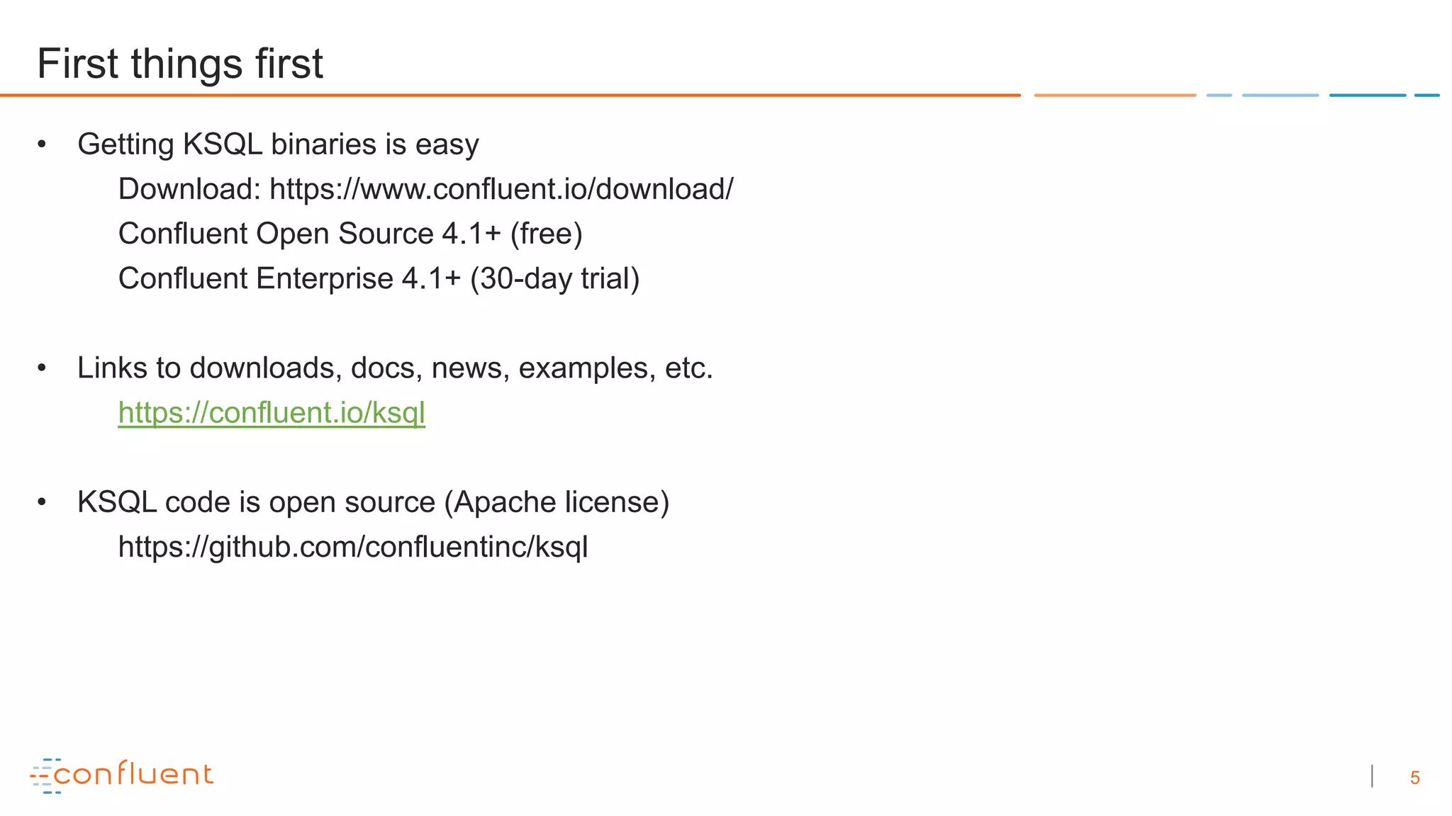 Deploying and Operating KSQL | PPT