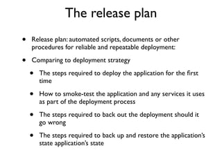 Deploying and releasing applications | PPT