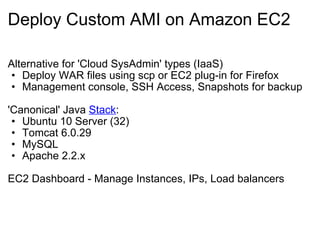 Deploying and running Grails in the cloud | PPT