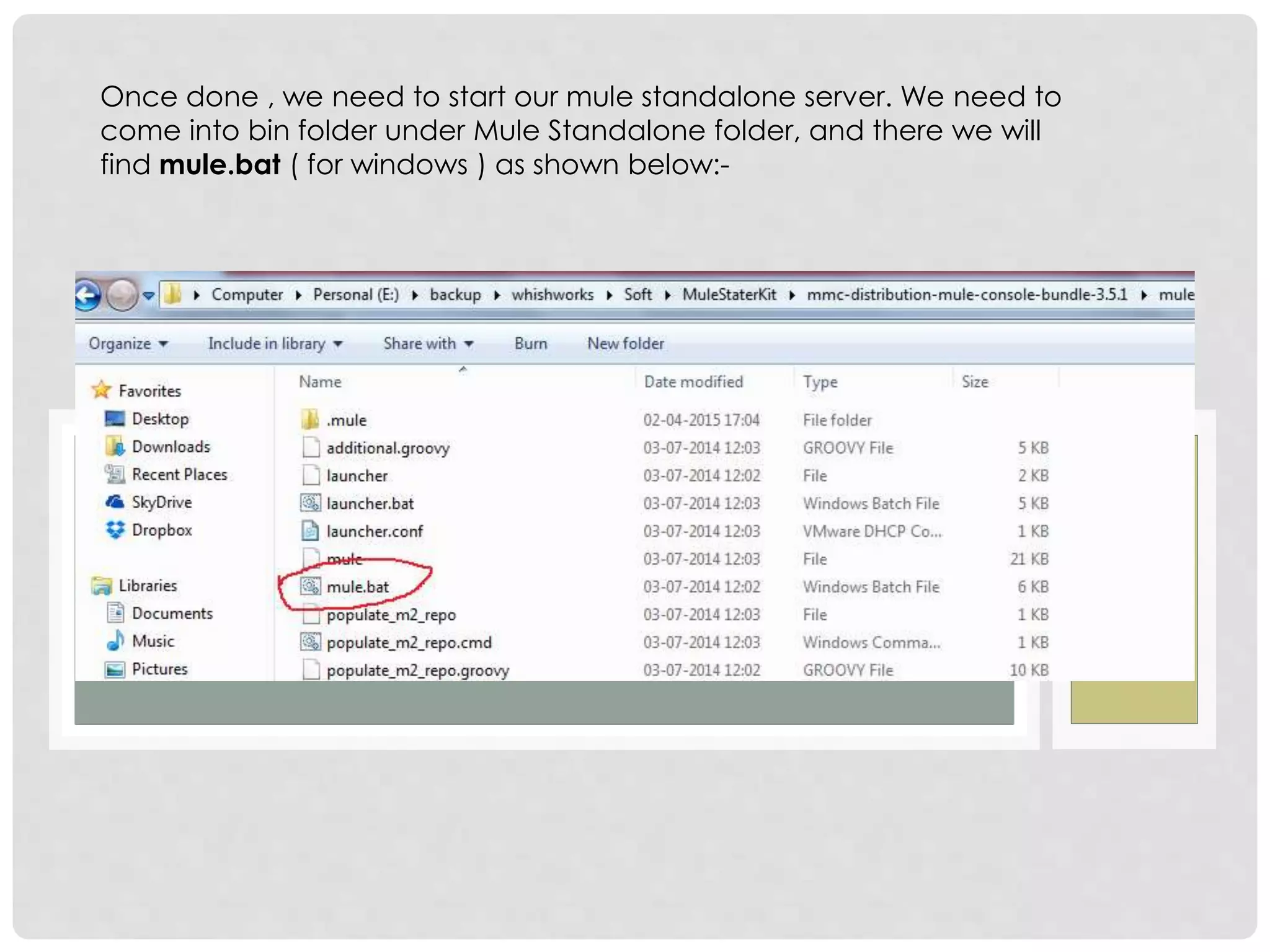 Deploying and running mule standalone | PPTX
