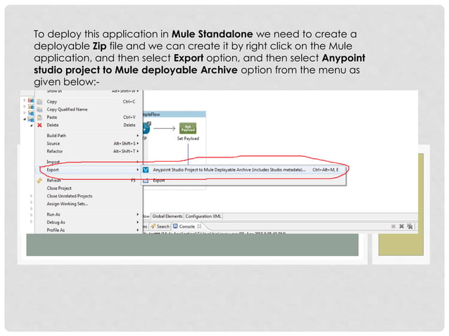 Deploying and running mule standalone | PPTX