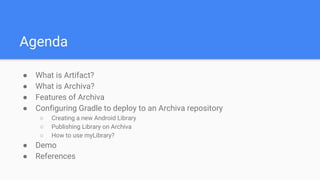 Deploying artifacts to archiva | PDF