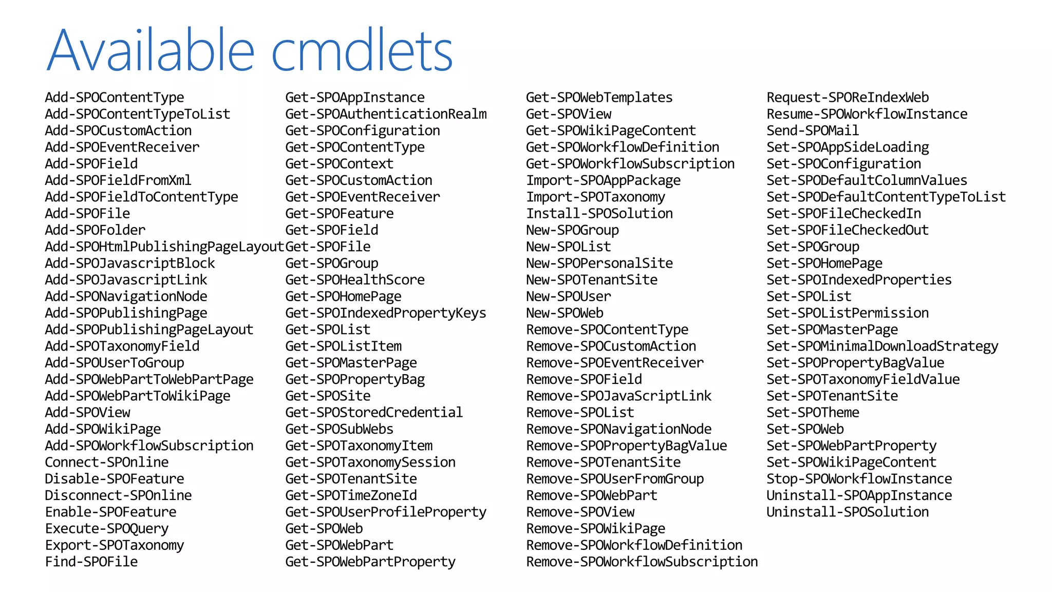 Deploying Artifacts to Office 365 using PowerShell | PPT