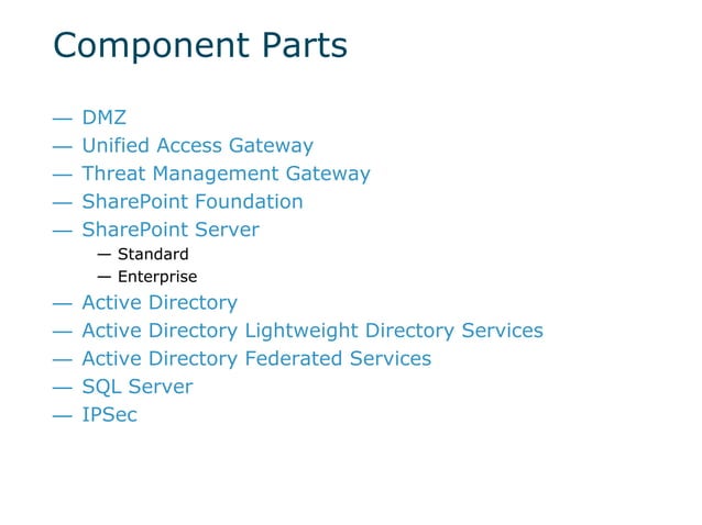 Deploying an Extranet on SharePoint | PPTX