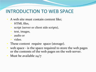Deploying a website | PPT