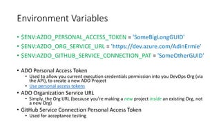 Deploying Azure DevOps using Terraform | PPTX