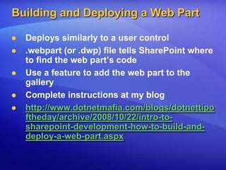 Deploying Code In SharePoint | PPT