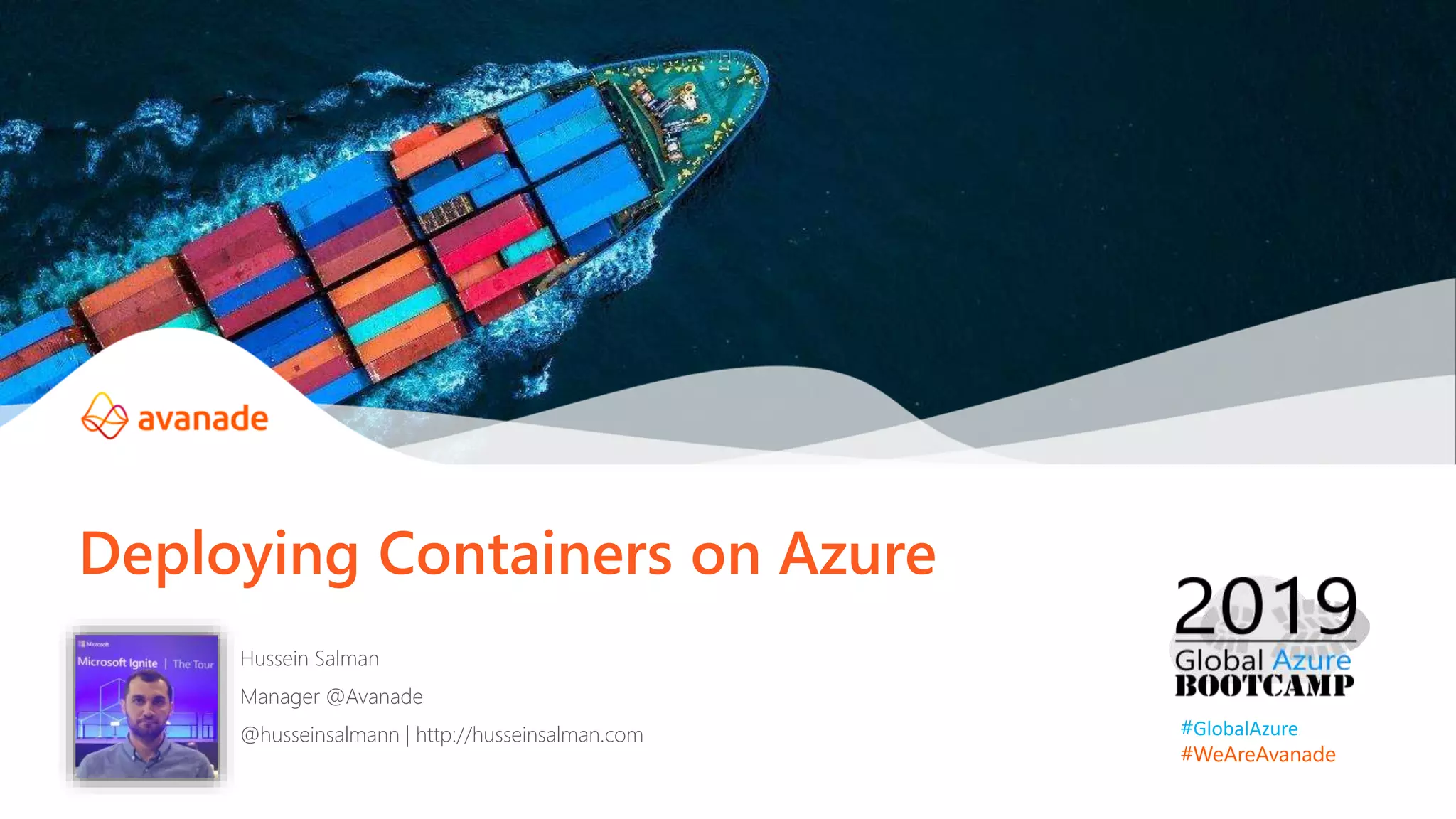 Deploying Containers on Azure | PPTX | Cloud Computing | Internet