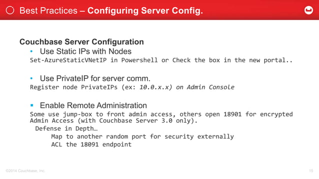 Deploying couchbaseserverazure cihanbiyikoglu_microsoft | PPT
