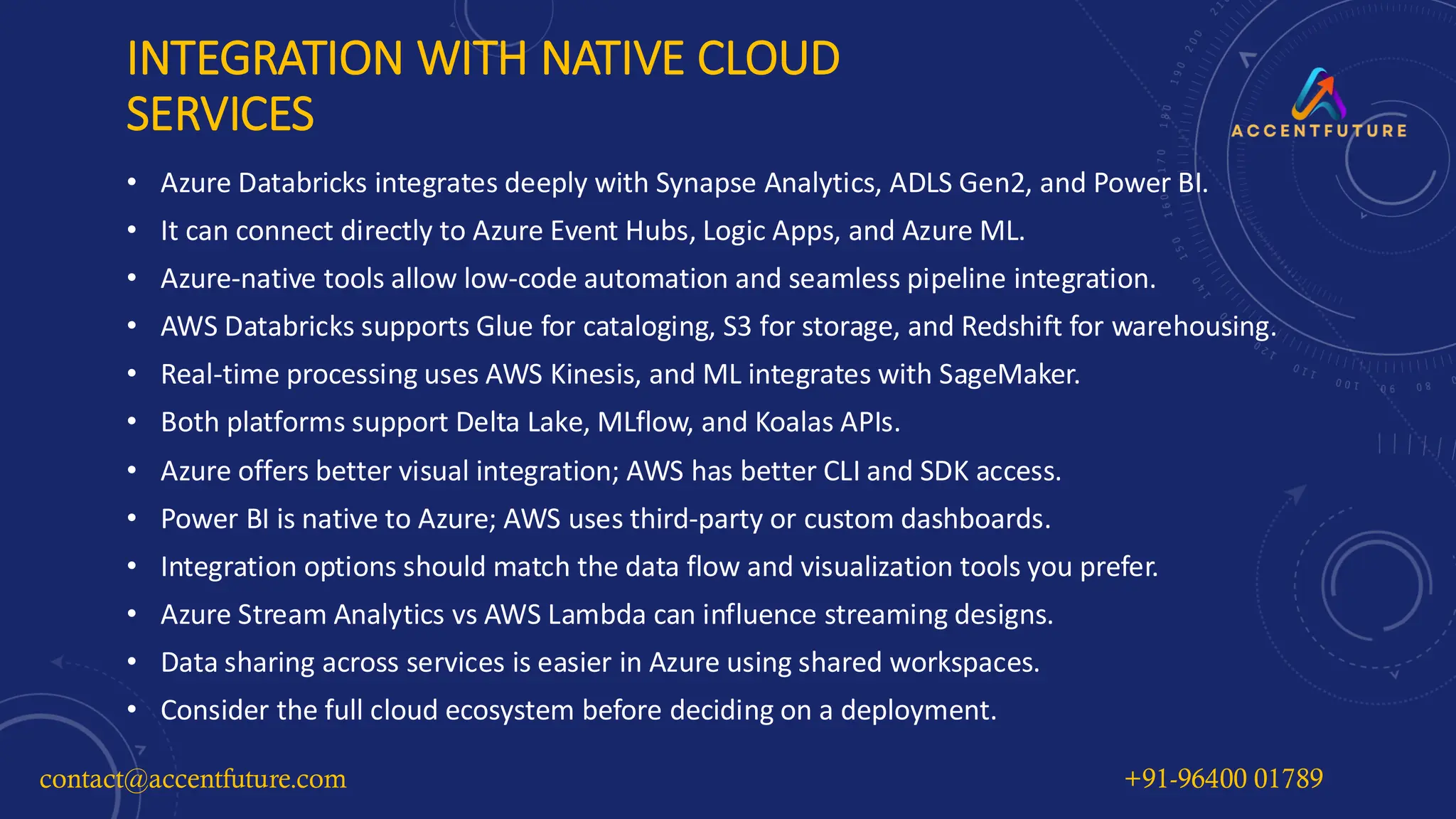 Databricks Deployment on Azure vs AWS: A Strategic Cloud Comparison | PDF