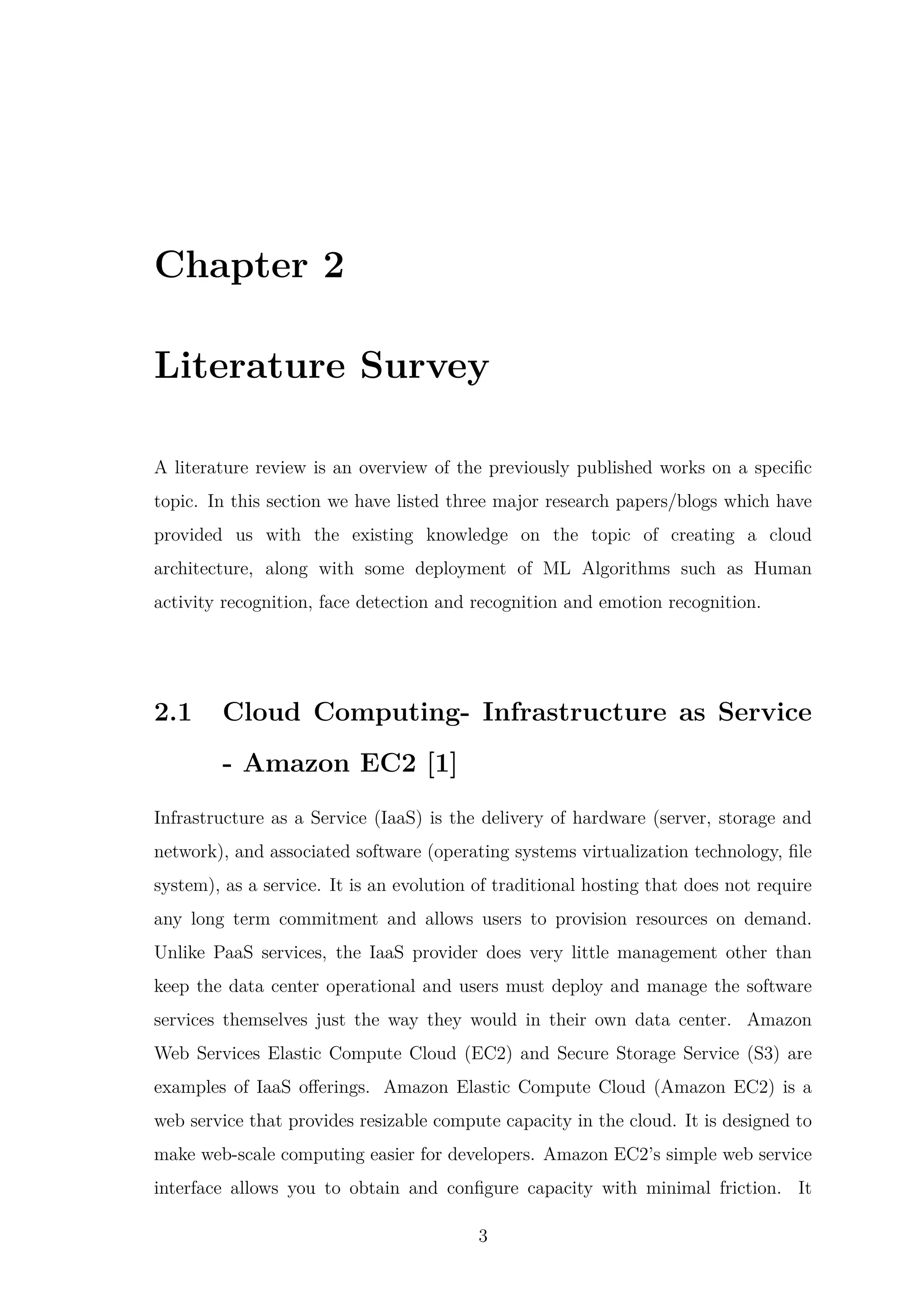 Deploying Deep Learning Algorithm On Aws Cloud Platform Pdf