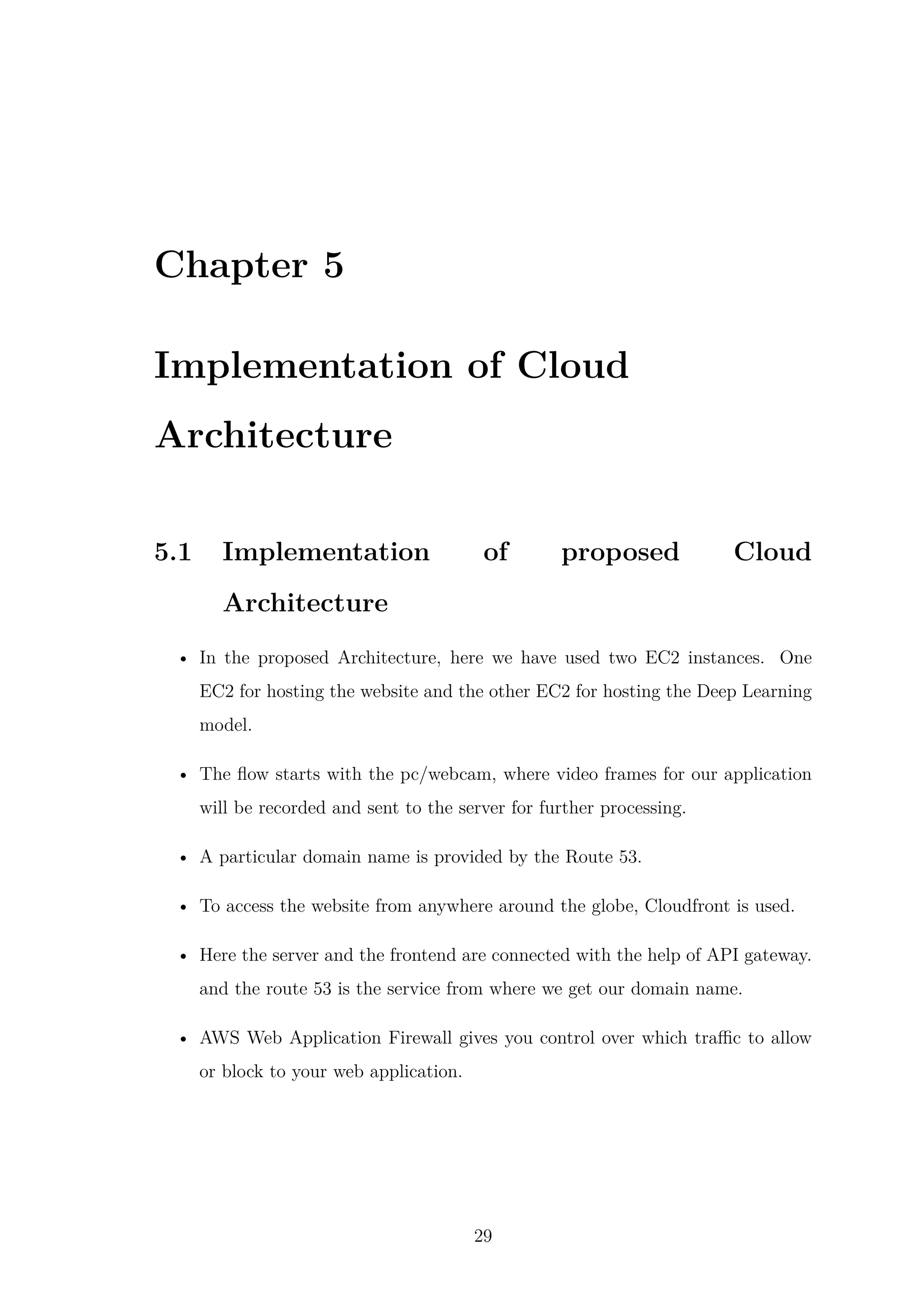 Deploying Deep Learning Algorithm On Aws Cloud Platform Pdf