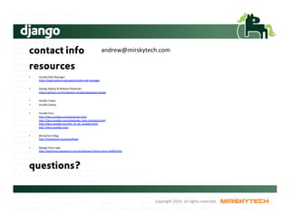 Deploying Django with Ansible | PDF
