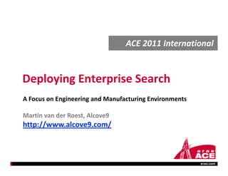 Deploying Enterprise Search in PLM Context with Aras | PDF