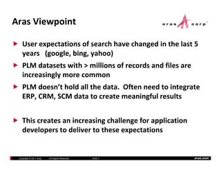 Deploying Enterprise Search in PLM Context with Aras | PDF
